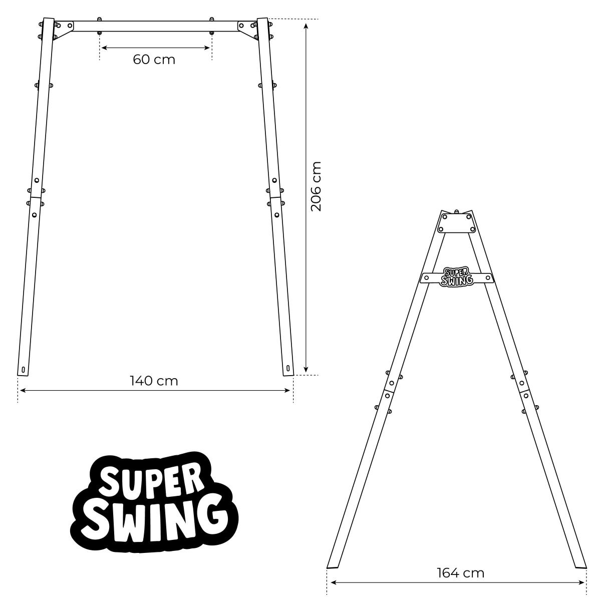 Nestschaukel Mit Gestell Single Flexi Swing